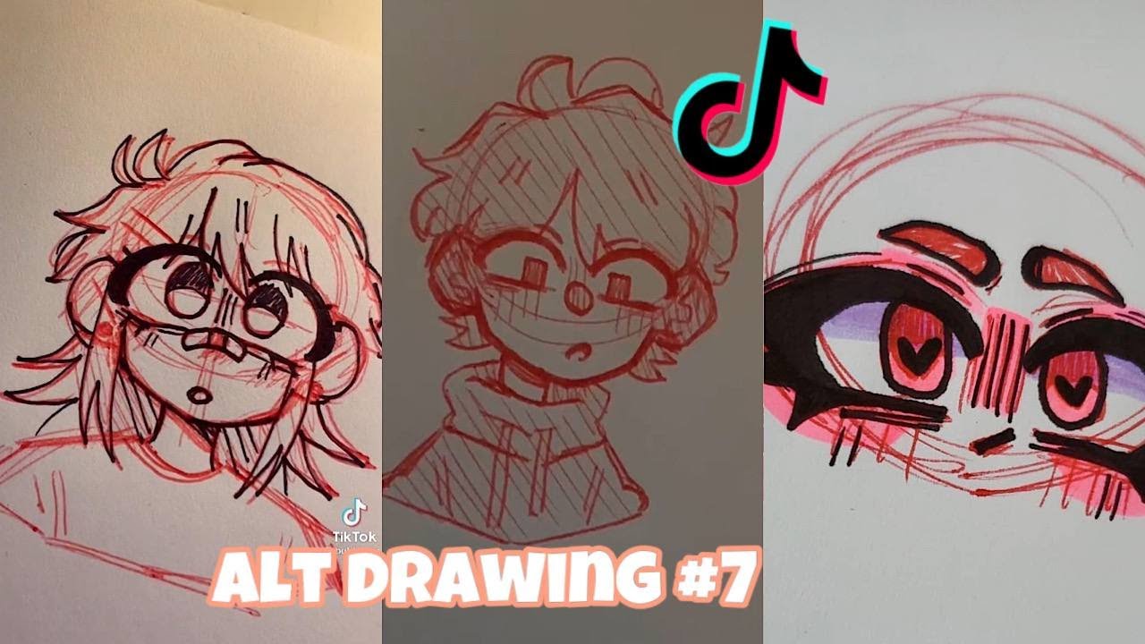 Alt Drawing Tiktoks Best Tiktok Compilation 7 Youtube
