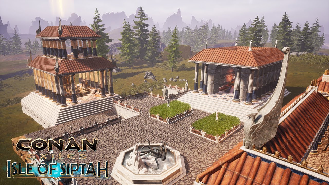 How To Build A Argossean City 3 Temple District Speed Build