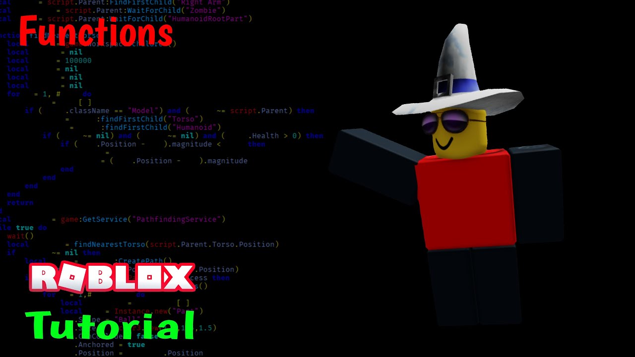 Roblox Scripting Tutorial Ep2 Functions Youtube