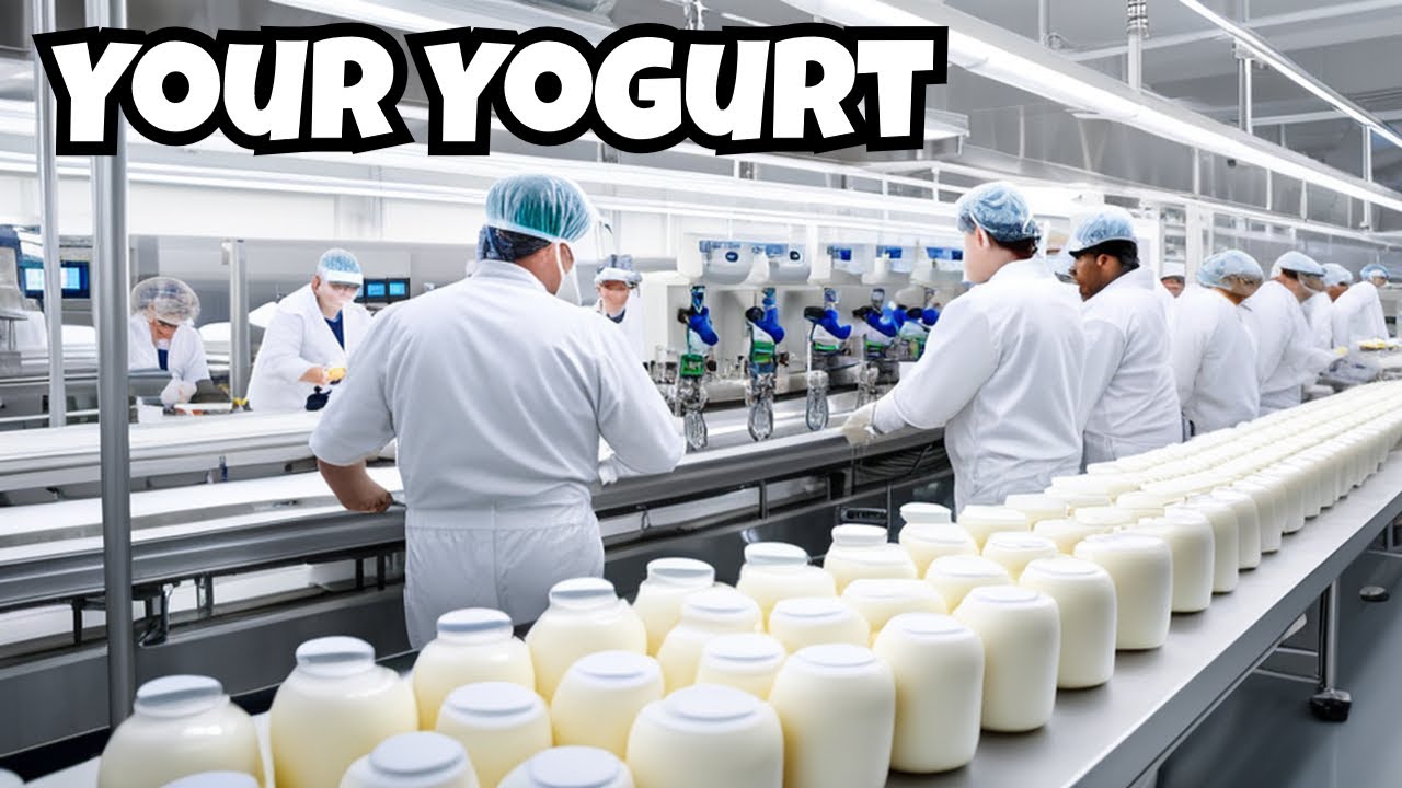 How Yogurt Is Really Made In Factories Incredible O Youtube