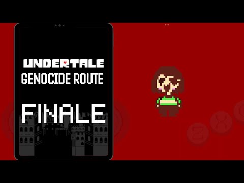 Undertale Genocide Route Mobile Port Finale Chara Youtube