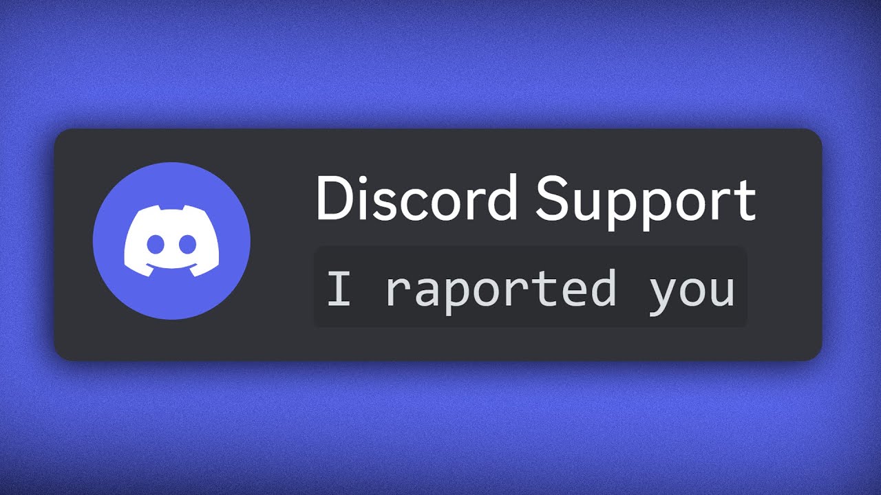 Accidentally Reported You Discord Scam