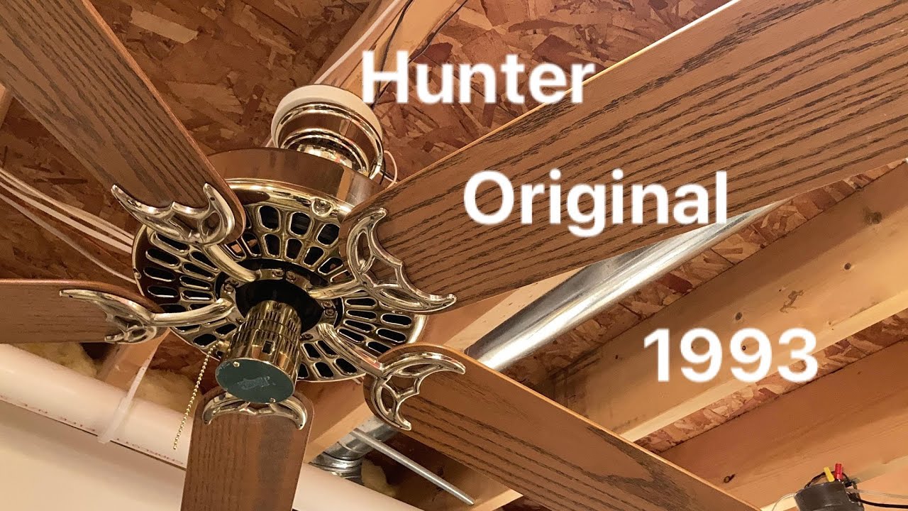 How To Install A Hunter Original Ceiling Fan Shelly Lighting