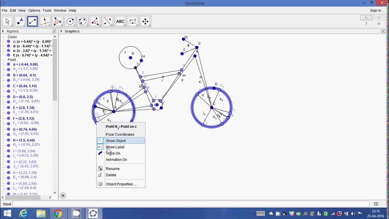 Geogebra Cycle Animation Youtube