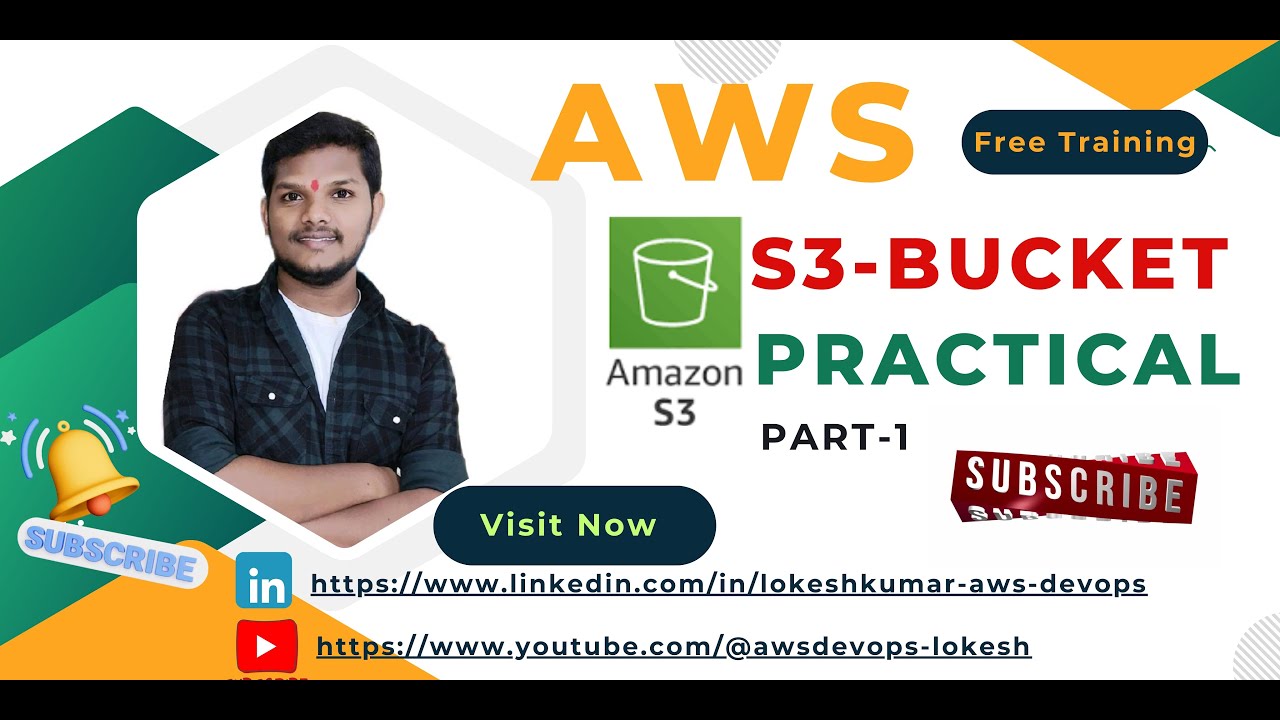 3 Aws S3 Bucket Practical Part 1 Youtube