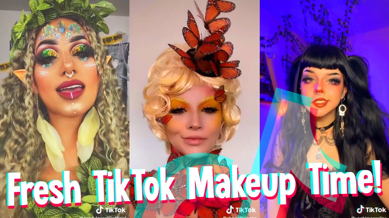 Fresh Crazy Tiktok Makeup Art 1 Youtube