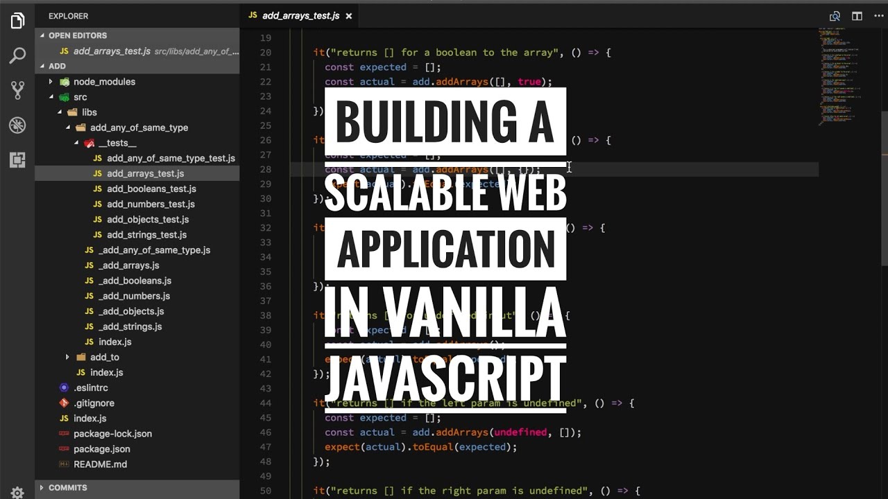 Building A Scalable Web Application In Vanilla Javascript Youtube