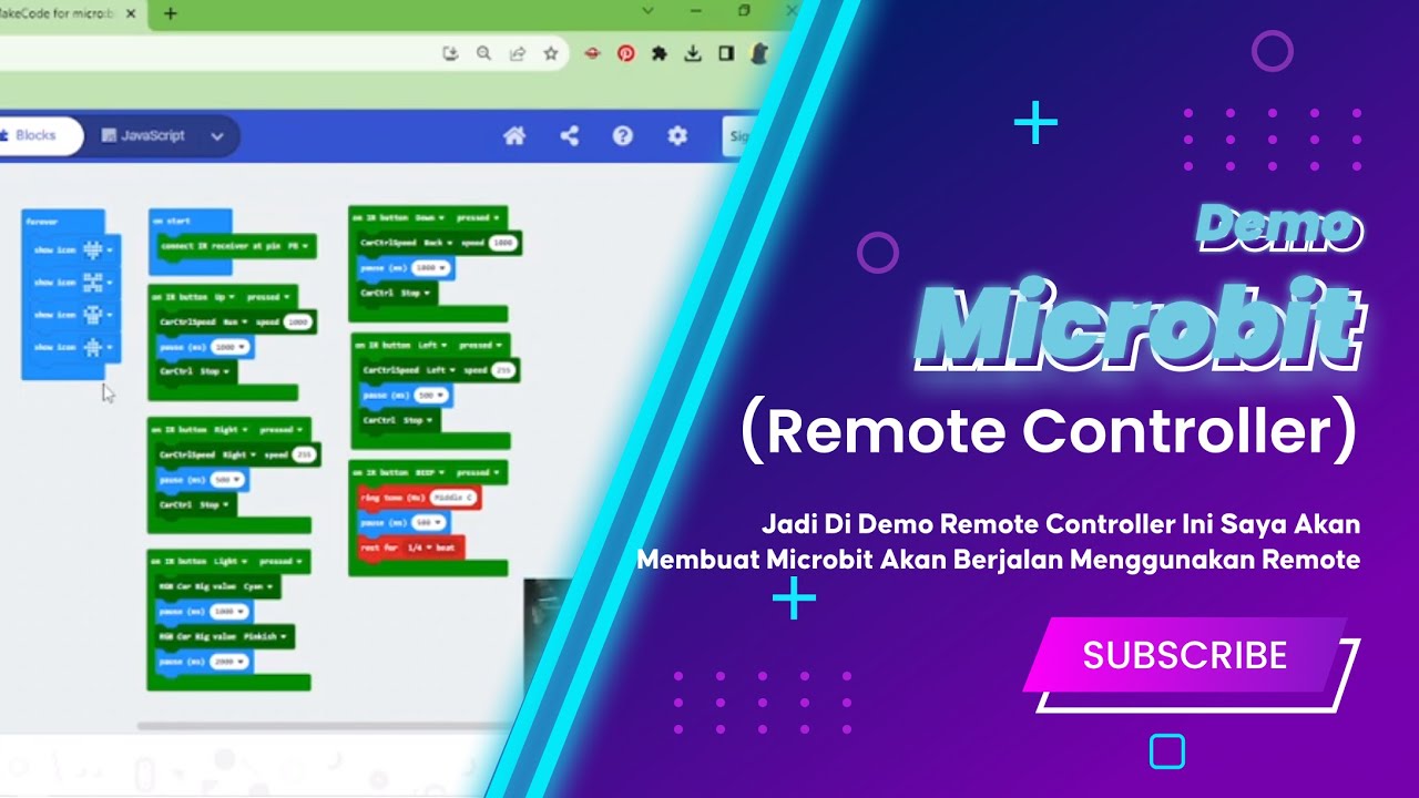 Demo Microbit Remote Controller Youtube