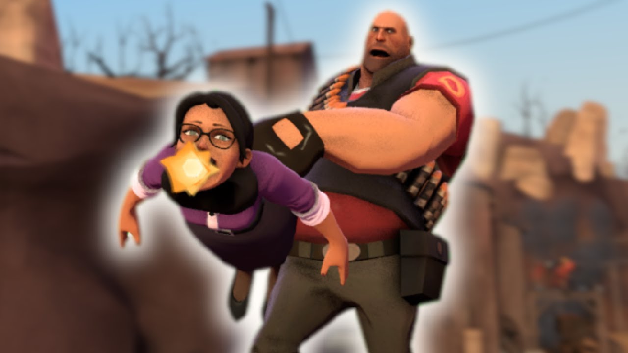 Sfm Meet The Heavy Except Miss Pauling Is Sasha Youtube