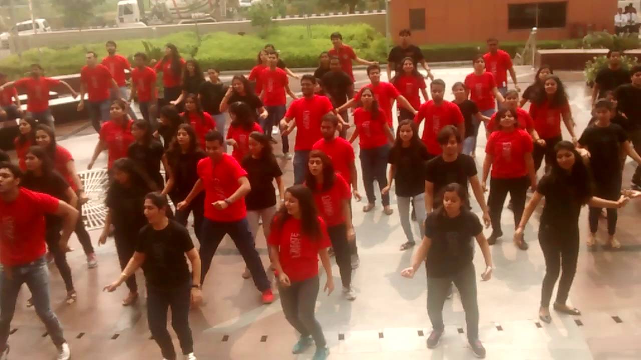 Adobe Noida Flash Mob 2016 Youtube