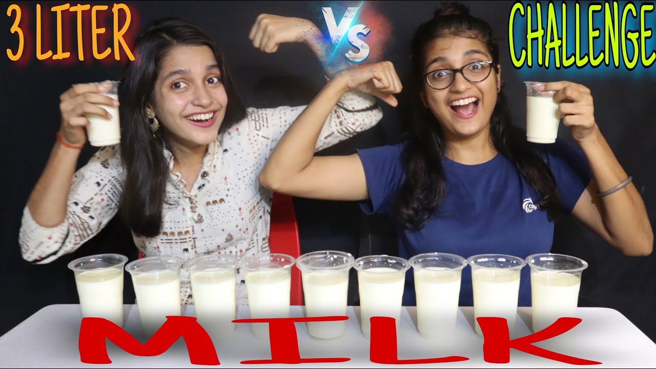 3 Liter Milk Challenge Milk Drinking Challenge Fastest Milk