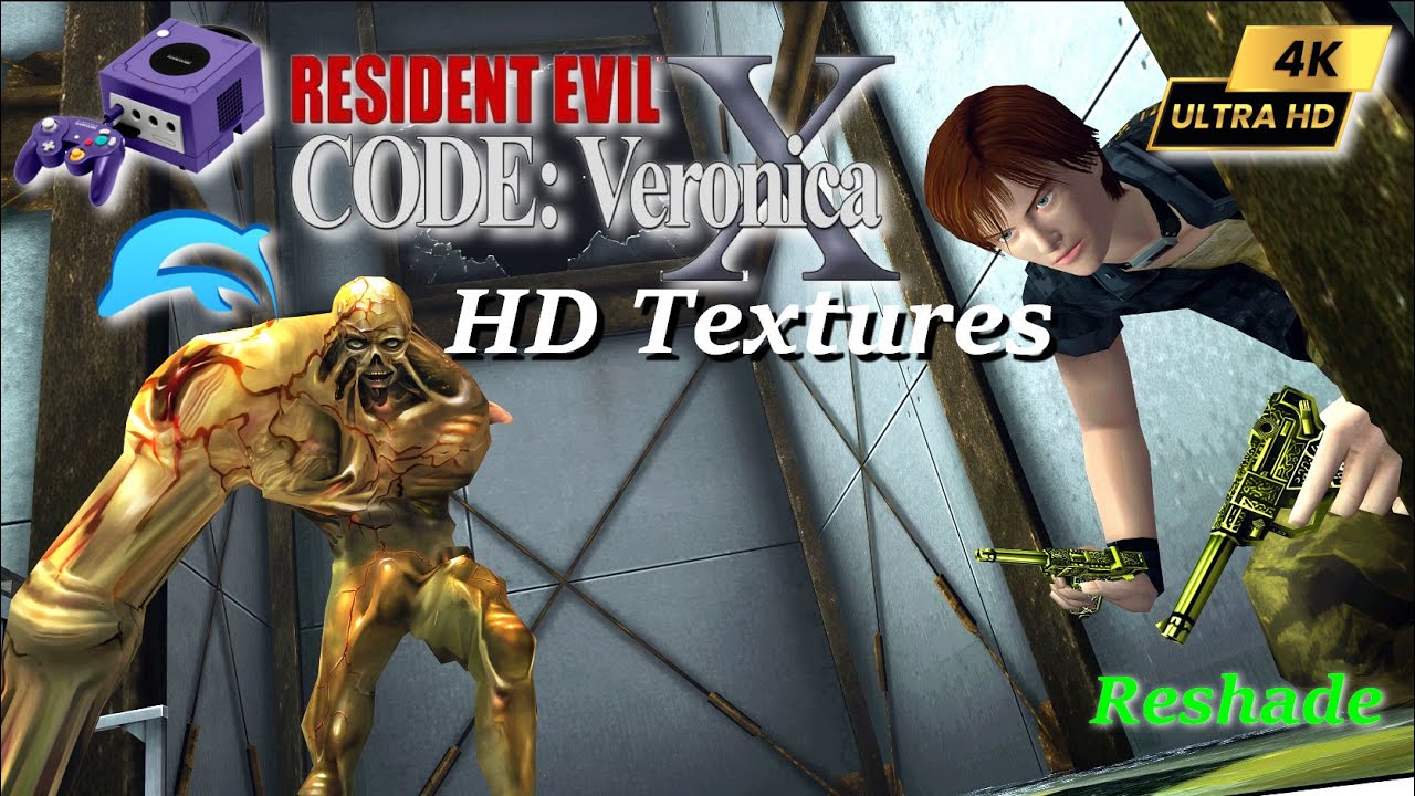 Resident Evil Code Veronica X Hd Textures 2024 Widescreen Wii Dolphin