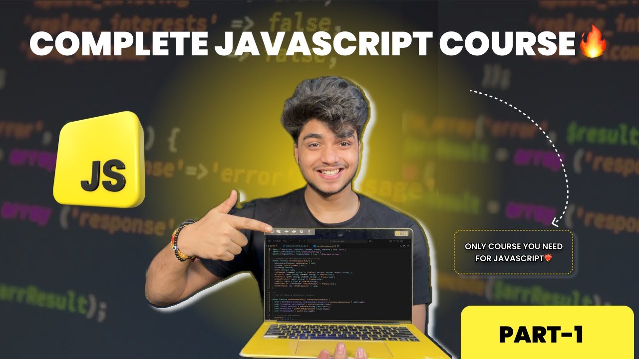 Javascript Tutorial For Beginners In Hindi Complete Javascript Course