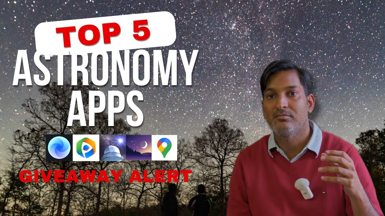 Top 5 Astronomy Apps You Need Giveaway Youtube