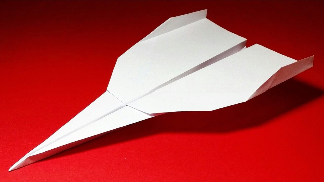 How To Make A Paper Airplane That Flies Far Best Plane Origami Jet
