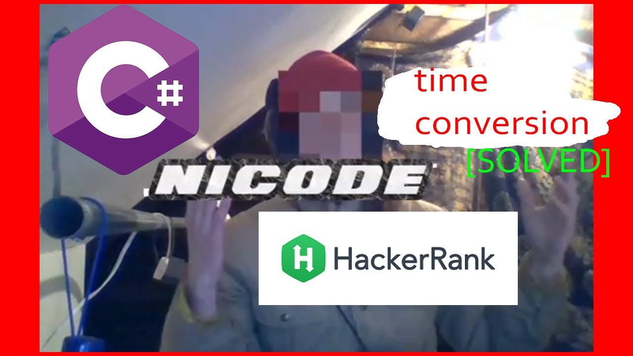 Hacker Rank C Challenge Time Conversion Youtube