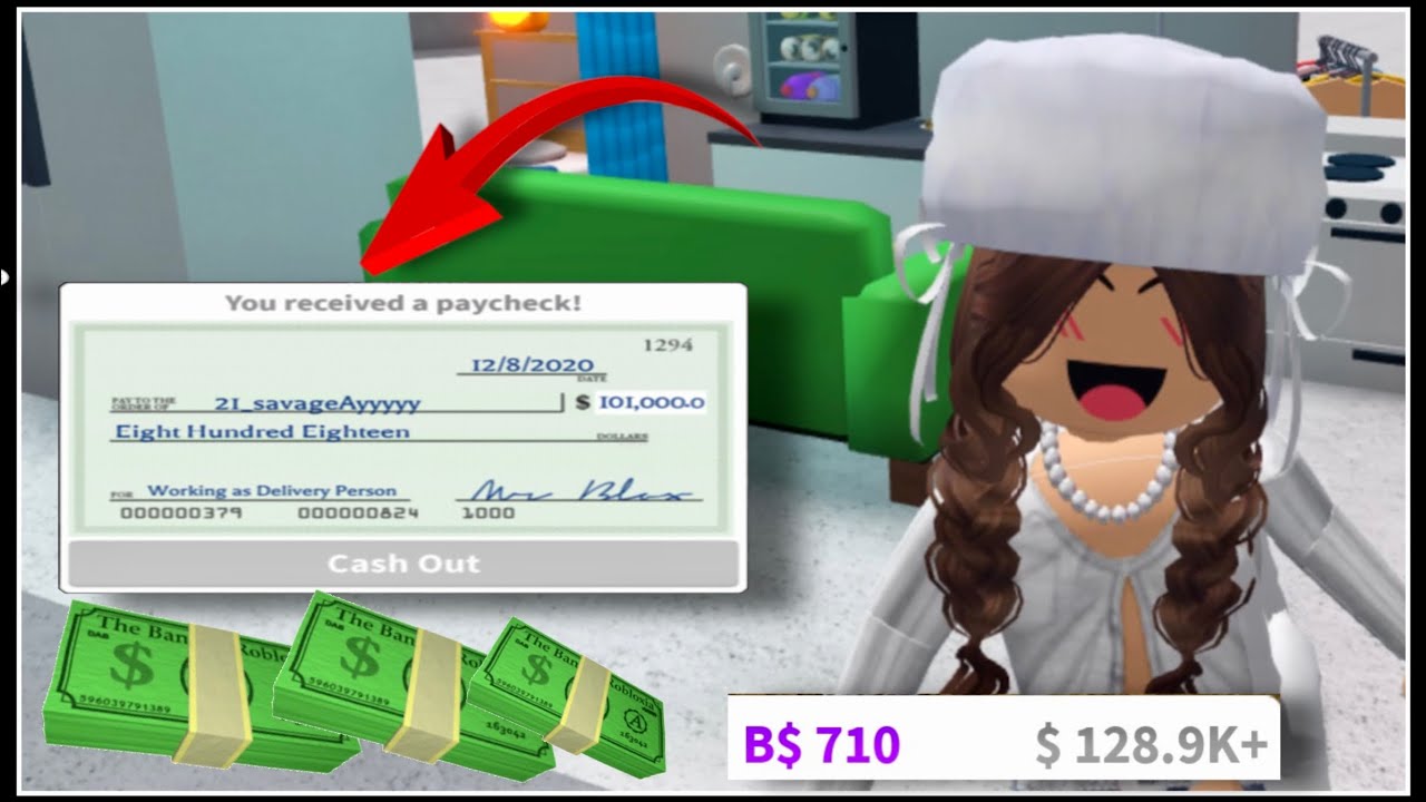 5 Easy Ways To Make Unlimited Money In Bloxburg Roblox Youtube