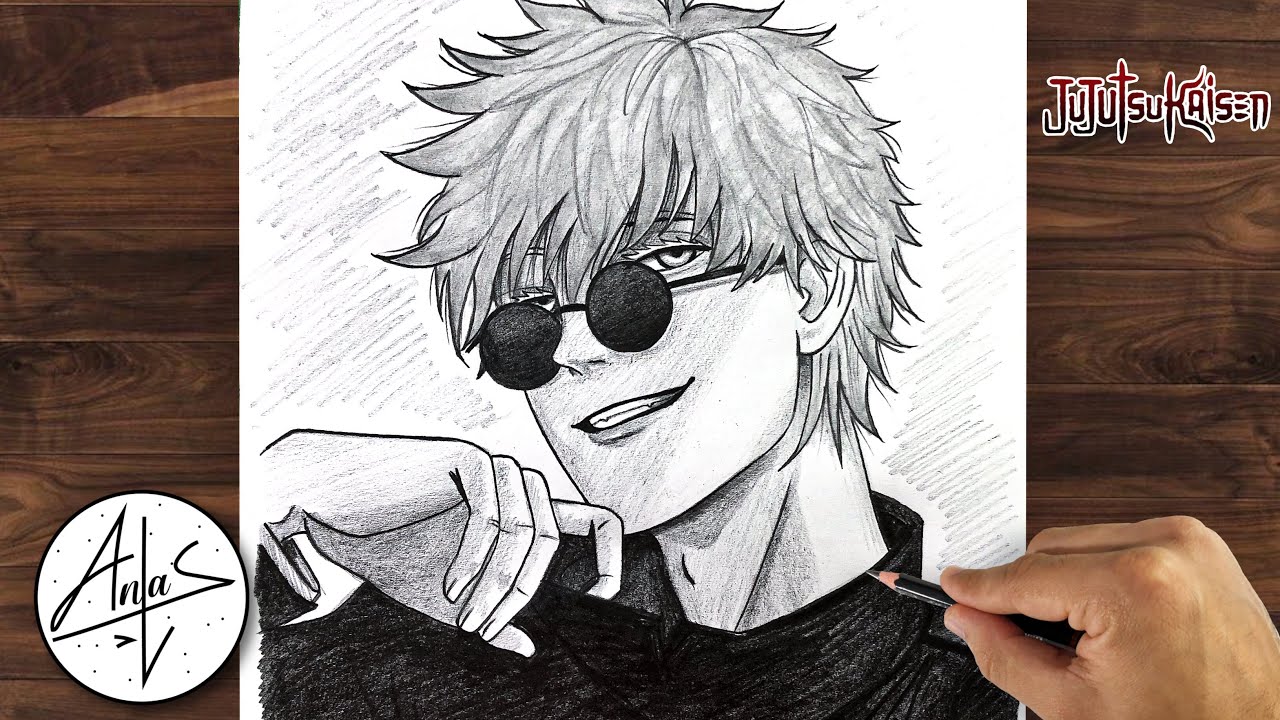 How To Draw Satoru Gojo Jujutsu Kaisen Sketch Art Lesson 52 Off – eroppa