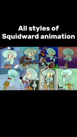 Season 3 Was Rough For Squidward Squidward Spongebob Animation