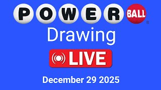 Powerball Numbers Dec 29 2025 Powerball Drawing Live Results Powerball ...