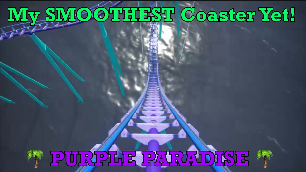 Purple Paradise Full Pov Planet Coaster Youtube