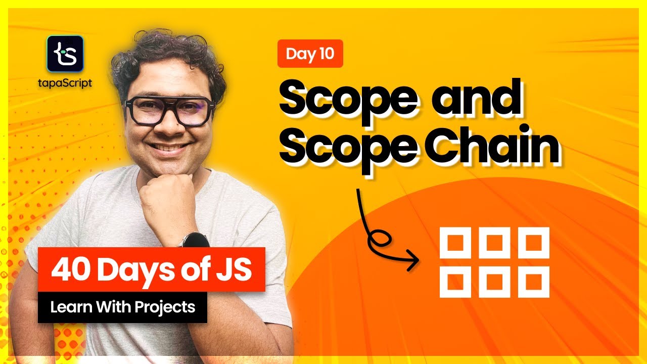 Day 10 Mastering Scope Scope Chain In Javascript рџ Youtube