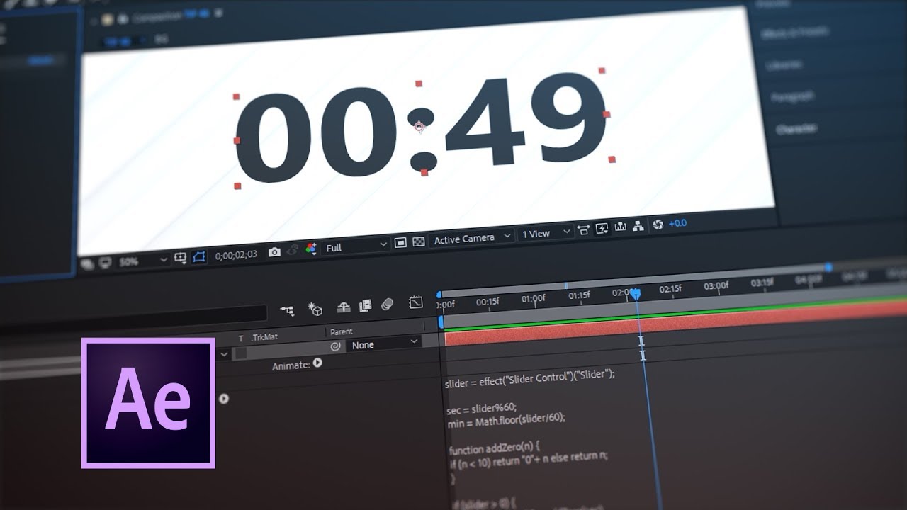 Tip 48 How To Create A Custom Clock In After Effects Youtube