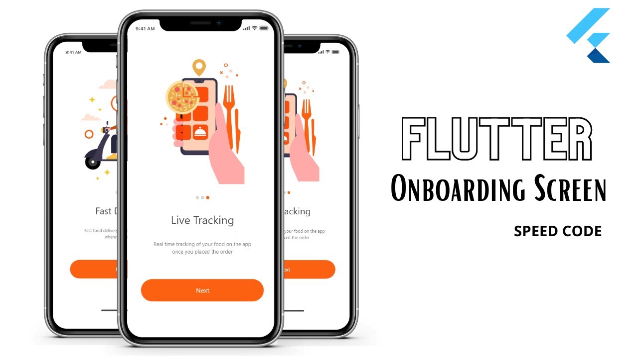 Onboarding Screen Food Delivery App Flutter Ui Speed Codeрџ ґрџ ґ Youtube