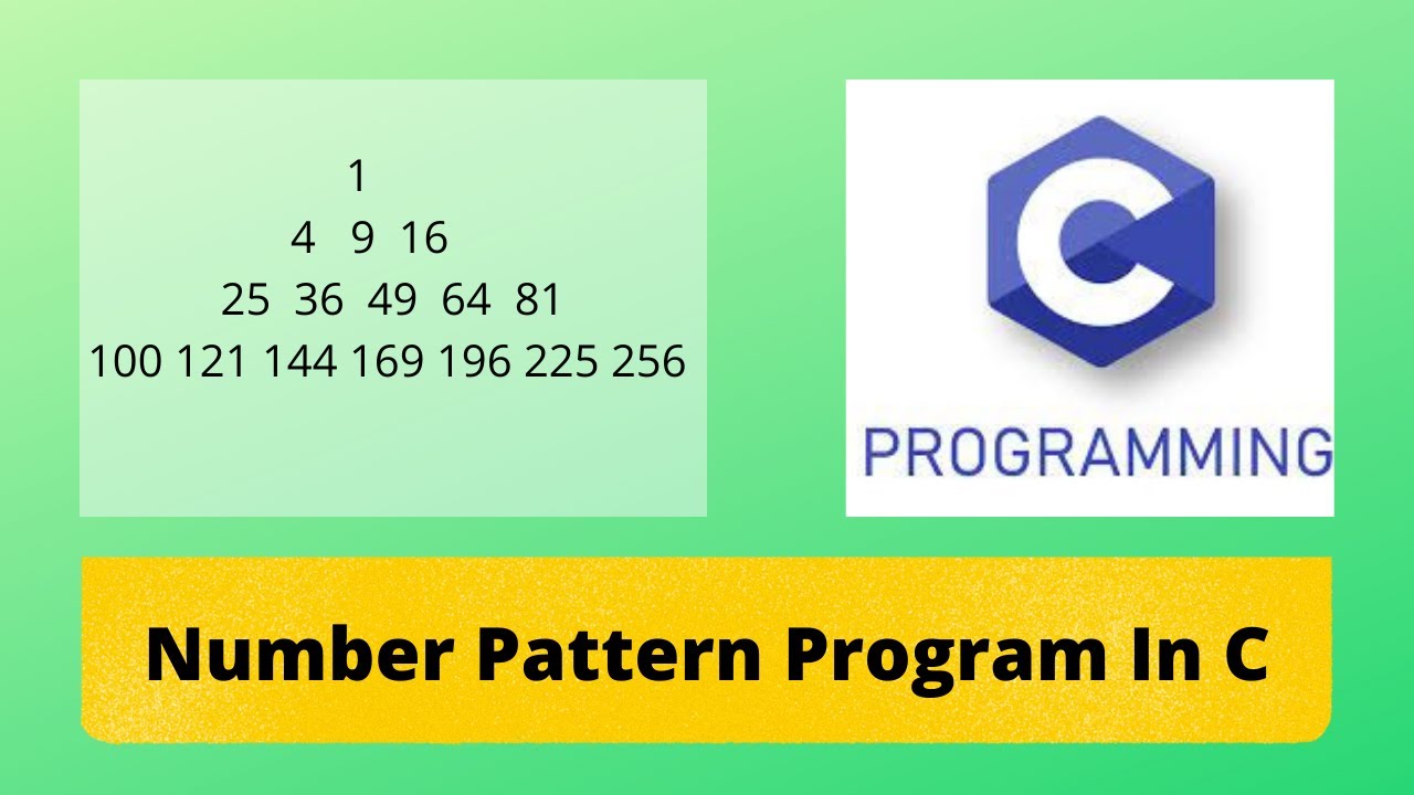 Number Pattern Program In C Number Pattern Program In C Language