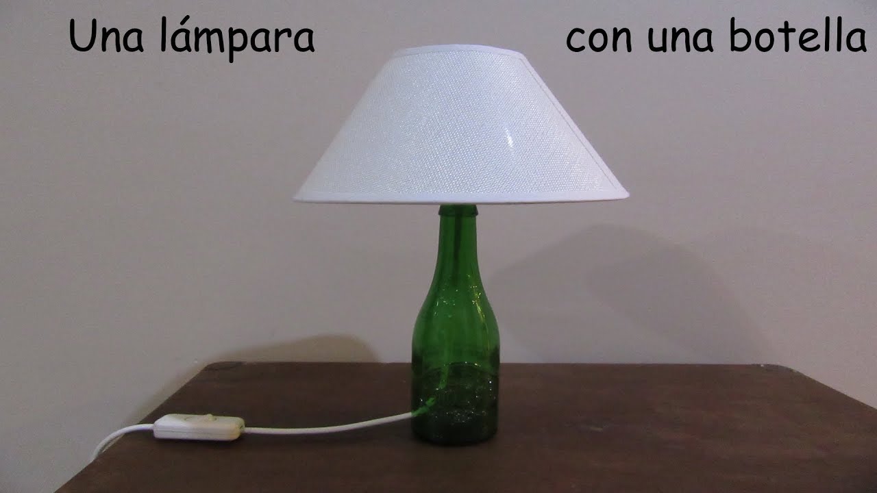 Cómo Hacer Una Lámpara De Mesa Maripo