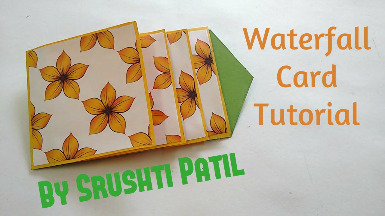 Waterfall Card Tutorial