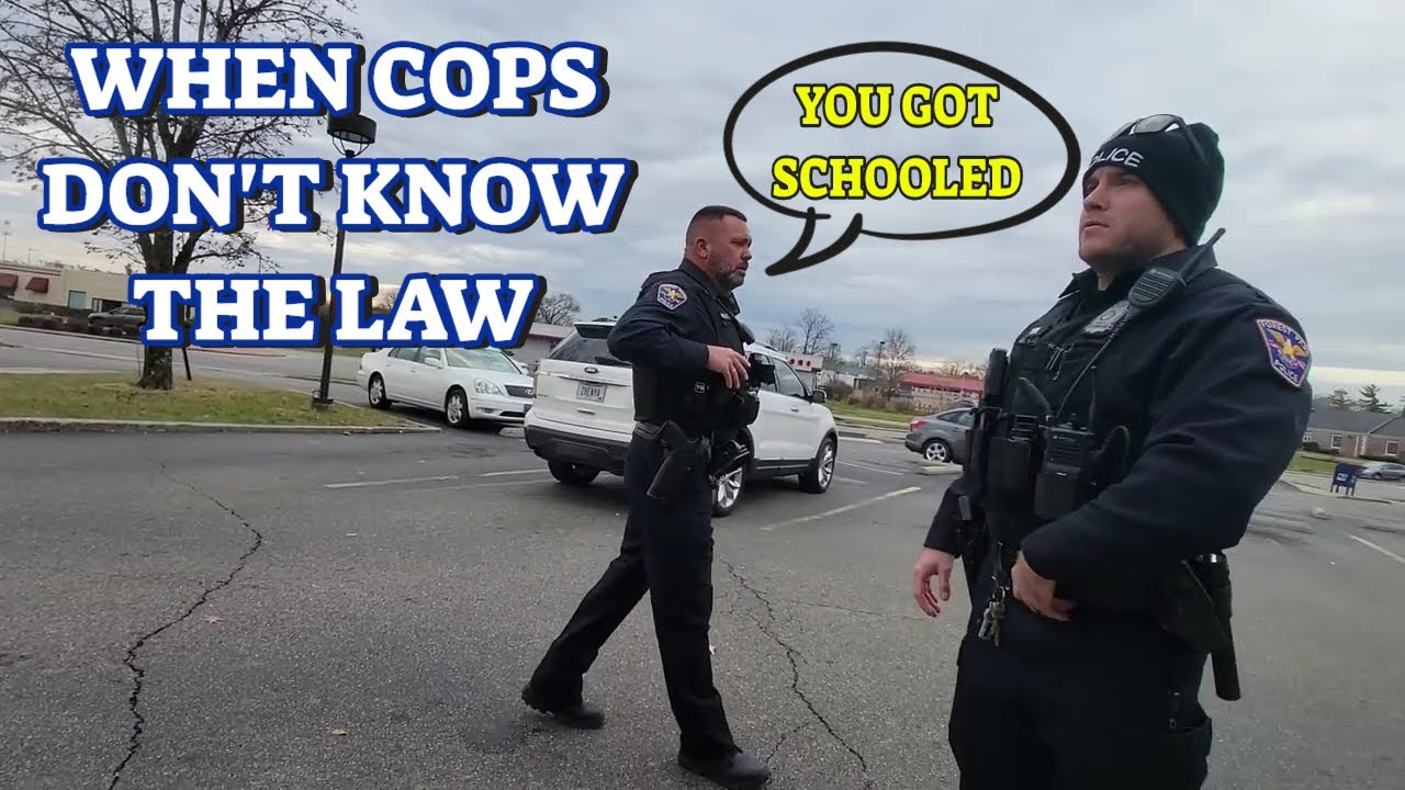 Cops Get Schooled On The Law And Owned Youtube