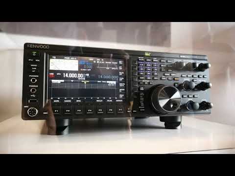 New Kenwood Ts 890hf Radio Presented At Hamvention 2018 Youtube