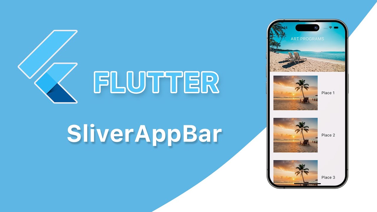 Flutter Sliverappbar Youtube