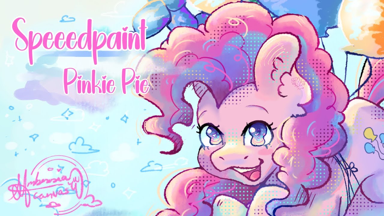 Pie In The Sky Pinkie Pie Mlp Speedpaint Youtube