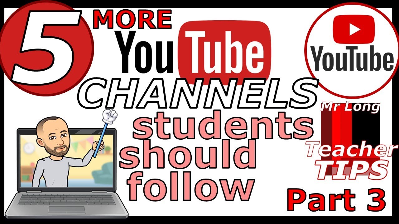5 More Youtube Channels Students Should Follow Part 3 Youtube