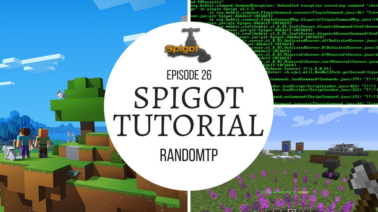 Spigot Plugin Development 26 Randomtp Plugin Youtube