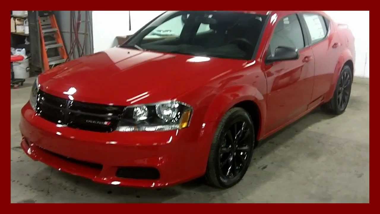 2013 Dodge Avenger Blacktop Red At Landry Auto Dodge Laval Near