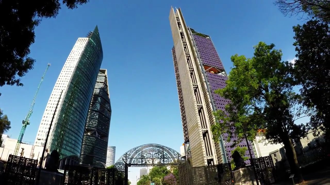 Gigantes De Reforma Y Altar A La Patria En 4k Youtube