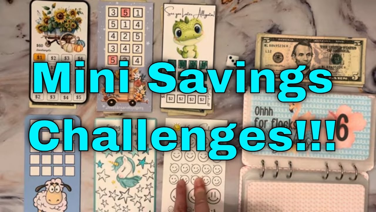 Monday Mini Savings Challenges Youtube