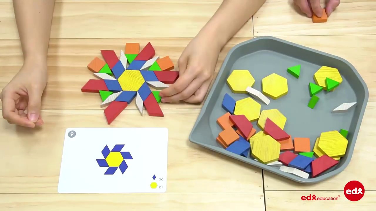 Pattern Blocks Maths Materials