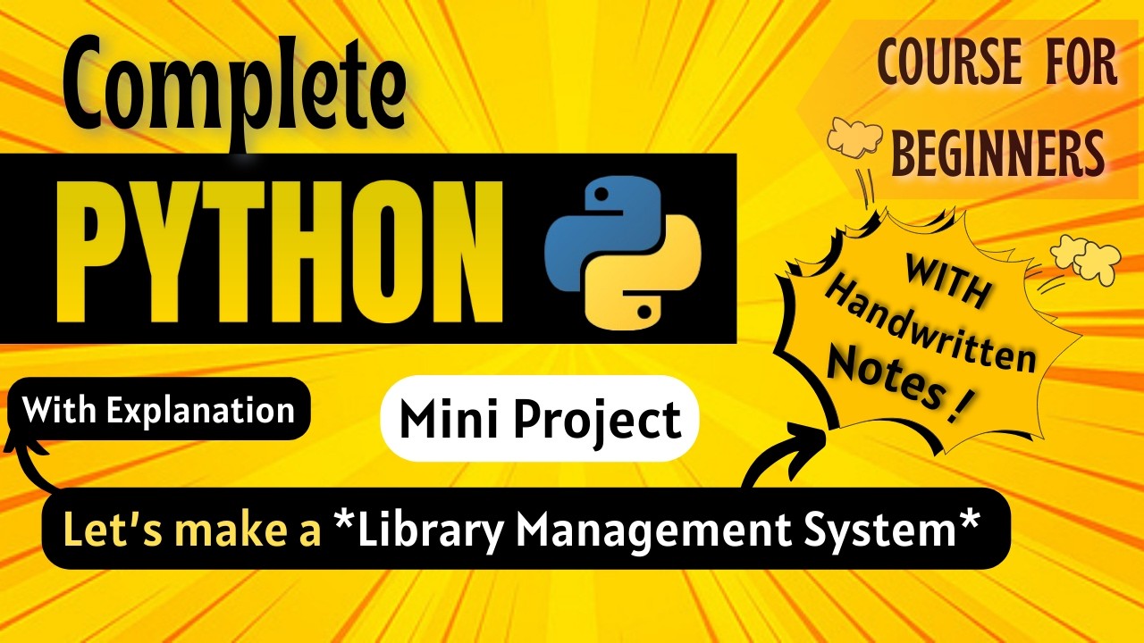 Build A Library Management System In Python Mini Project Python