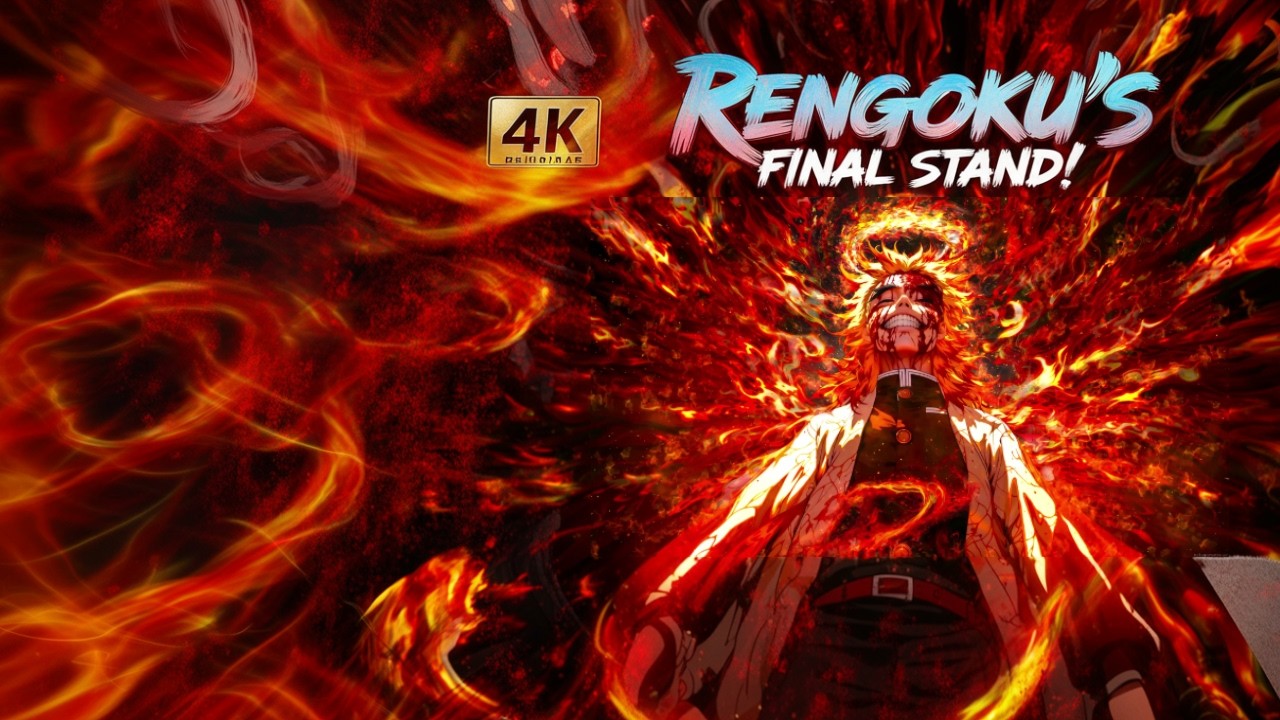 Rengoku S Final Stand 4k Live Wallpaper Wallpaper Engine