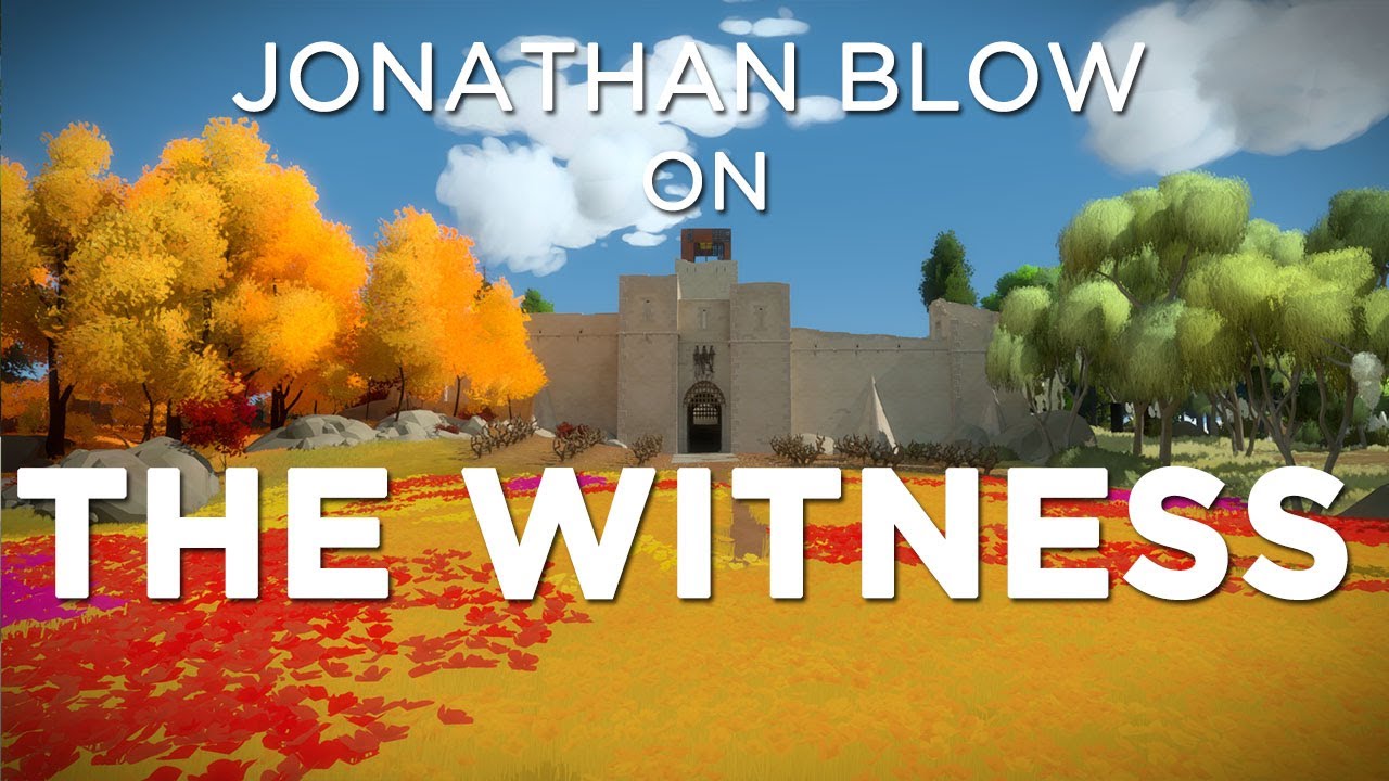 The Witness Jonathan Blow On His Ps4 Open World Puzzle Game Adam