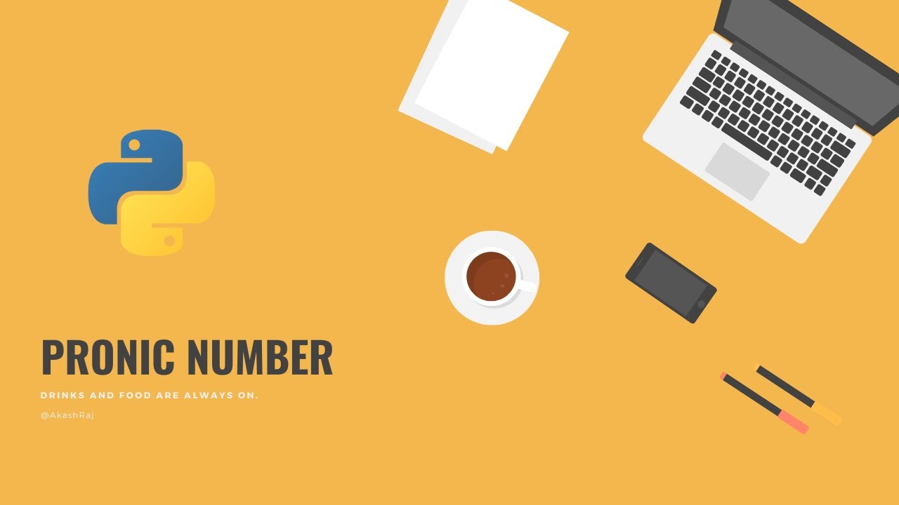 Pronic Number Python Youtube