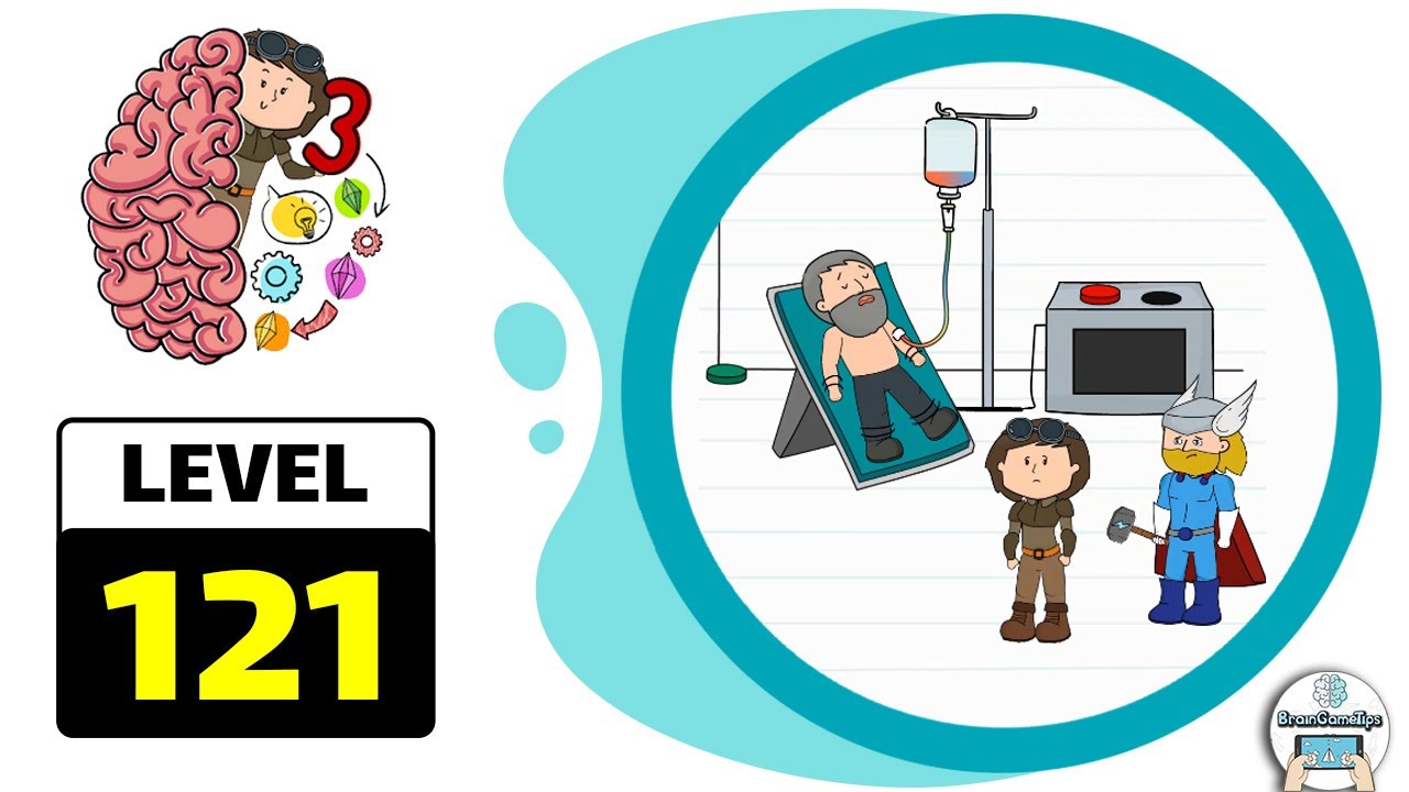 Brain Test 3 Level 121 Latest Version Walkthrough Youtube