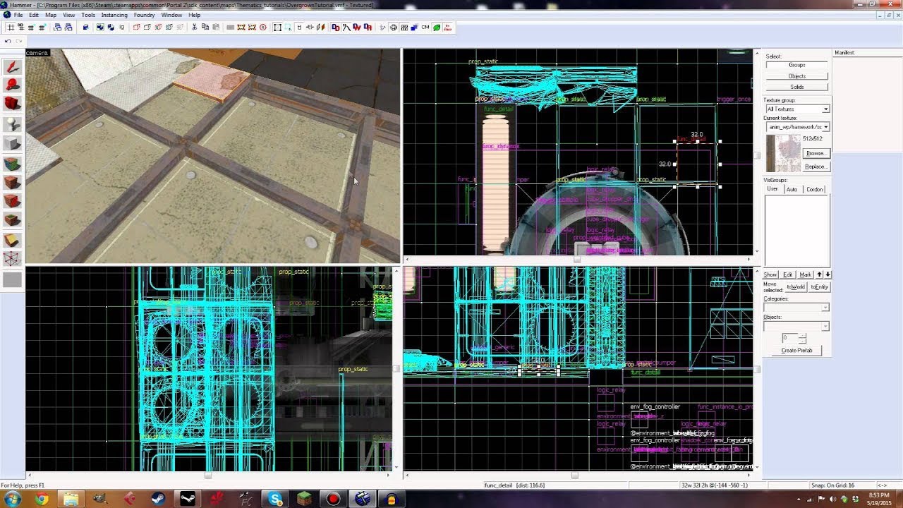 Creating First Map In Hammer I Hammer Tutorial 1 5 Youtube