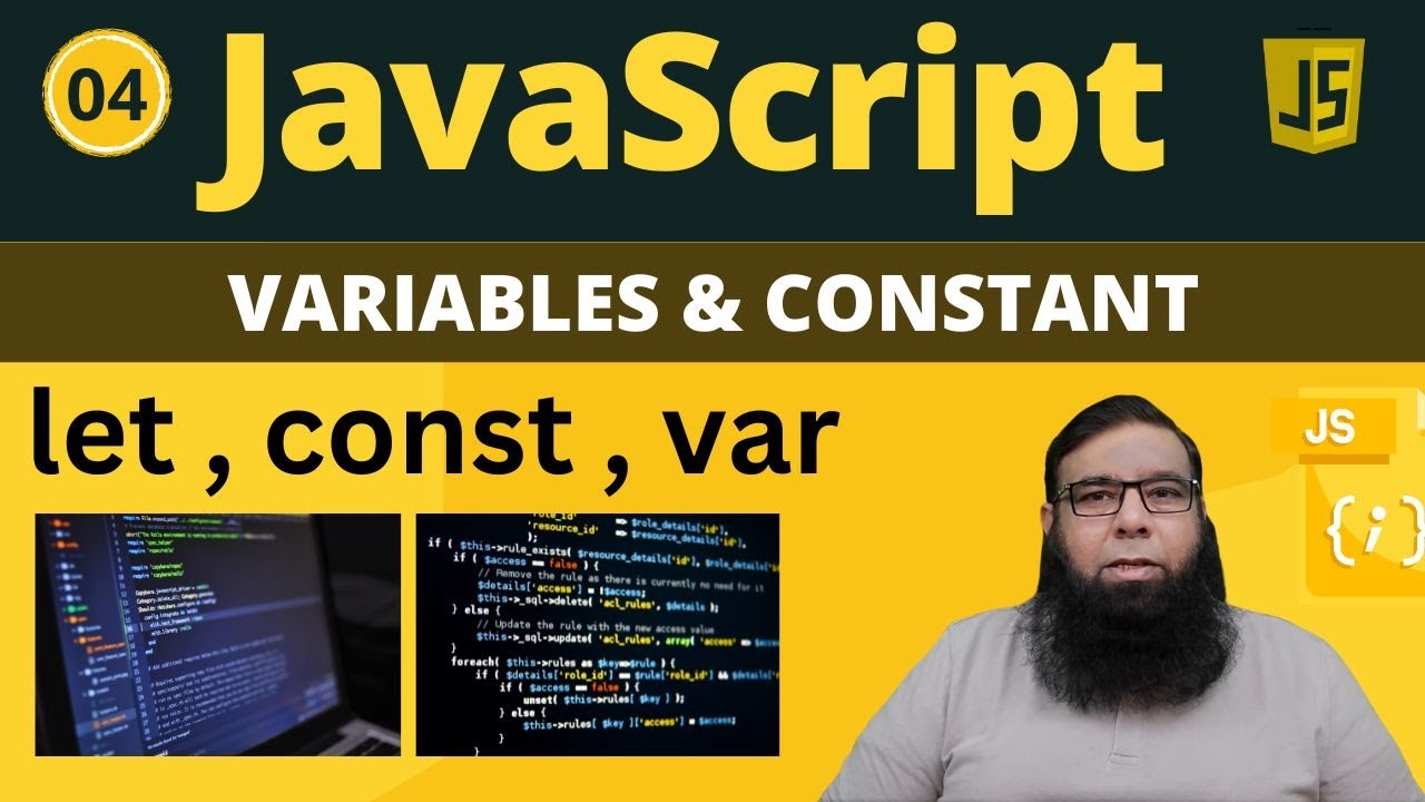 Master Javascript Variables Let Const And Var Explained For