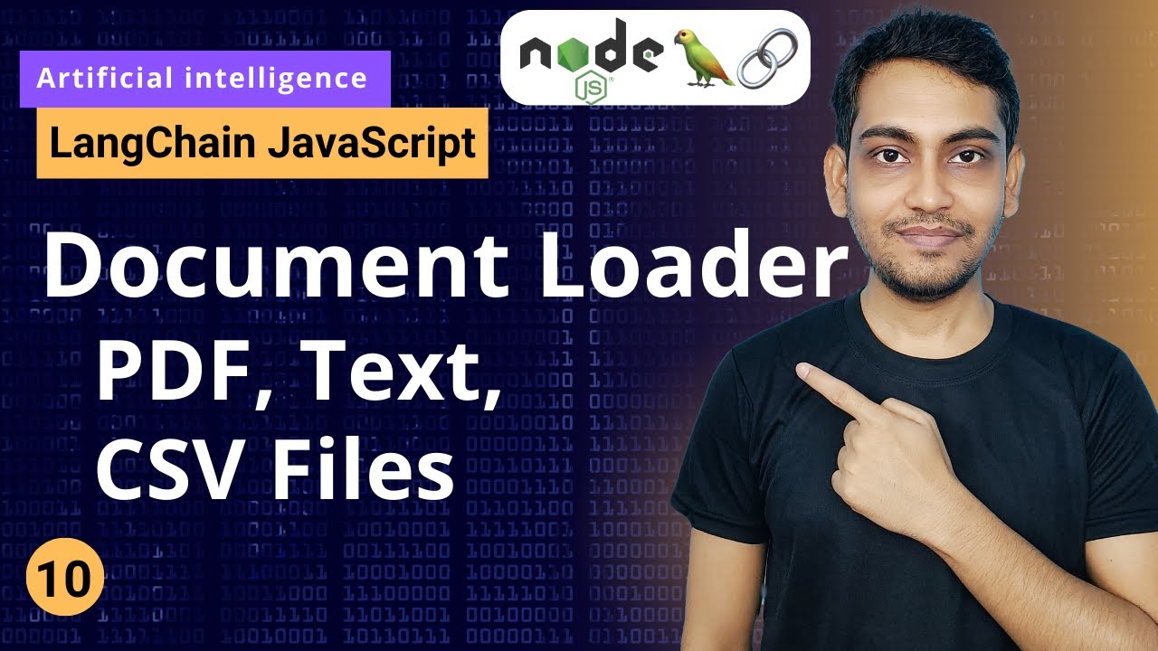 Document Loader In Langchain Javascript Youtube