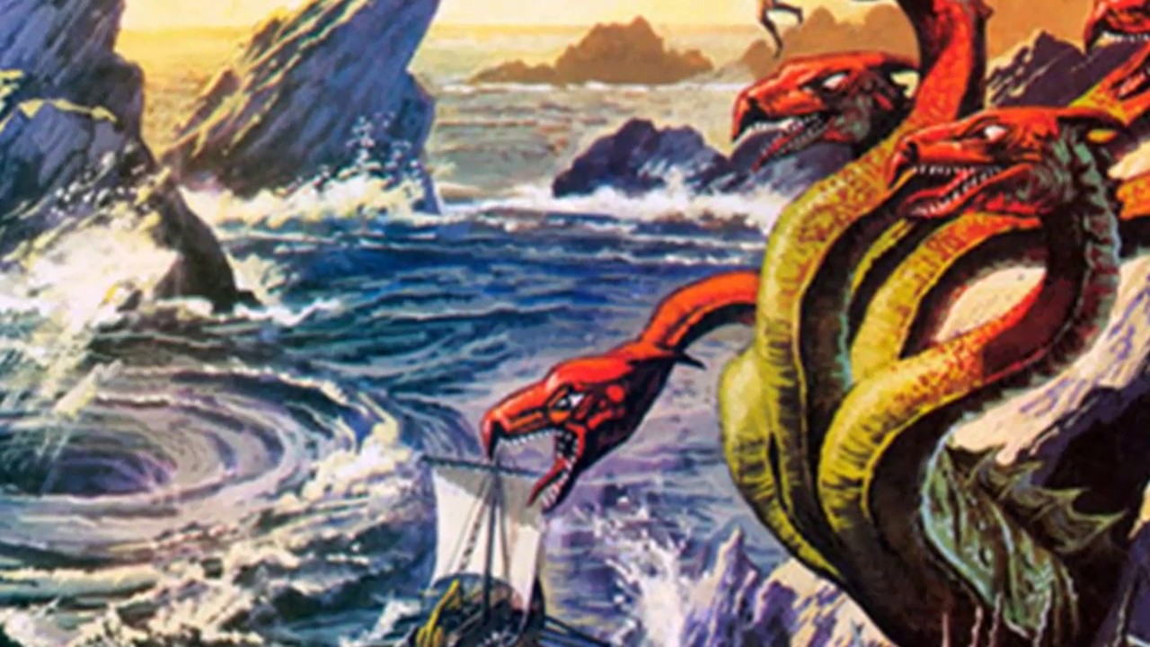 Scylla And Charybdis Mythology Of Ancient Greece Youtube